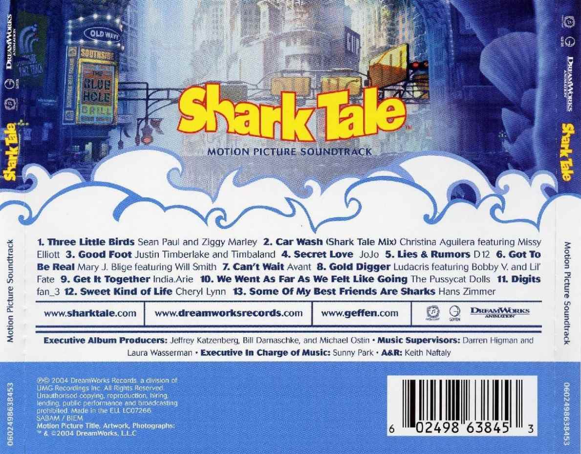 Shark Tale : Back | CD Covers | Cover Century | Over 1.000.000 Album ...